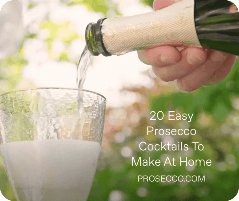 20 Easy Prosecco Cocktails To Make At Home
