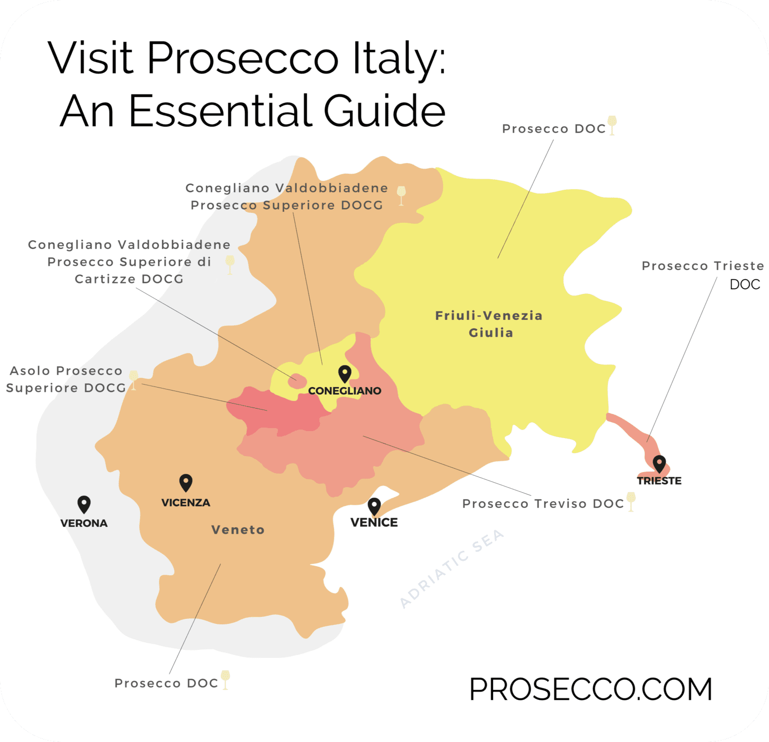 Visit Prosecco Italy: The Best Tour Guide To The Region 2024